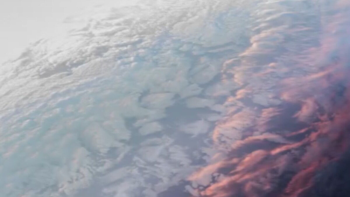 Here’s How A Sunset Looks Like From Space - News18