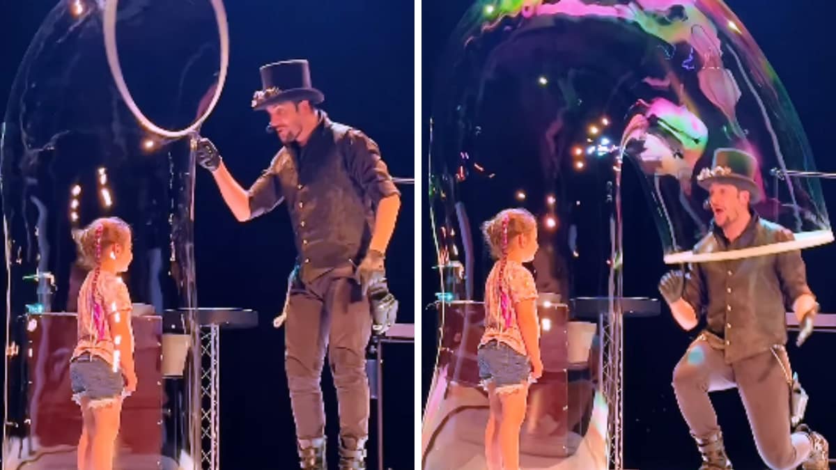 'This Is So Beautiful': Artist’s Bubble Trick Is No Less Than Magic -- Watch | Viral News - News18