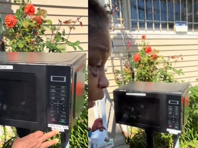 Elderly Woman Turns Old Microwave Into Mailbox. Internet Calls Her ...