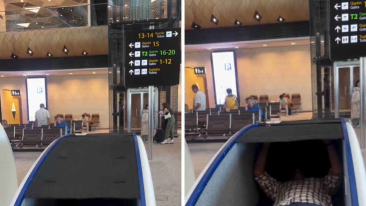 Man Shows Newly Launched Rest Pods At Baku Airport, Internet Questions ...