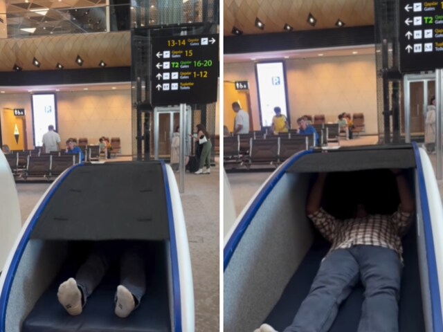 Man Shows Newly Launched Rest Pods At Baku Airport, Internet Questions ...