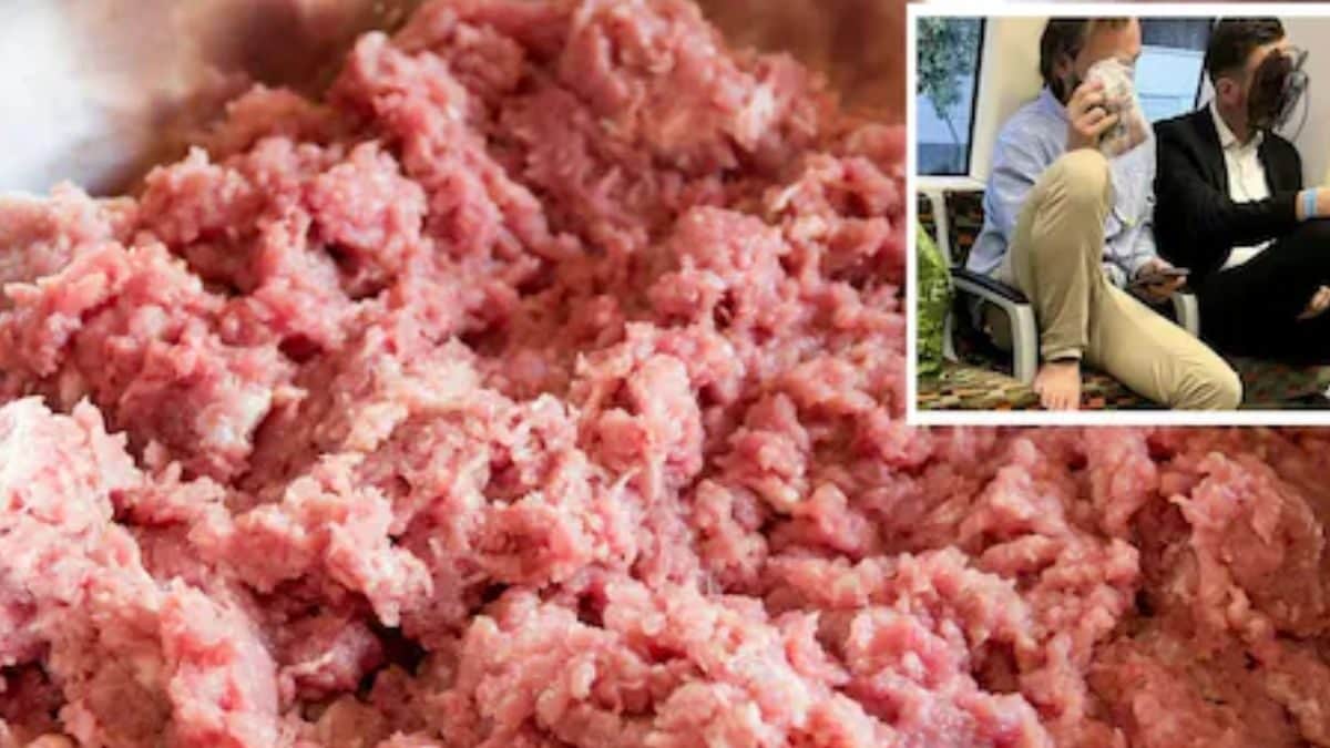Man Eating Raw Minced Meat In Metro Leaves Internet Divided | Viral ...