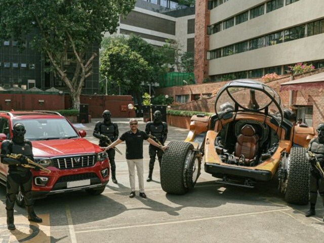 Watch: Anand Mahindra Takes The Futuristic Bujji From Kalki 2898 AD For ...