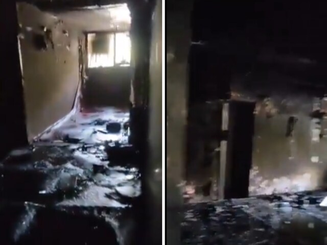 Watch: Horrific Video Shows Completely Charred Flat After AC Explosion ...