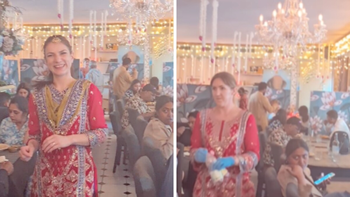 Video Of Waitresses Wearing Salwar Kameez At Indian Restaurant In ...