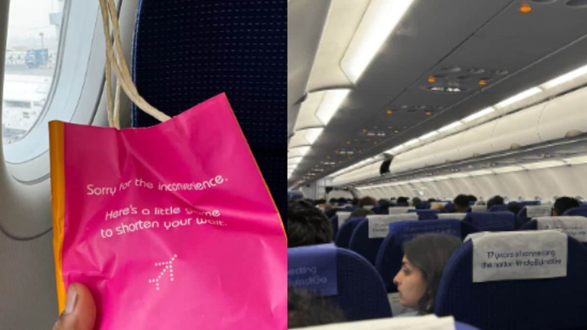 Passenger Thanks IndiGo For Serving Snacks And Water During Flight ...