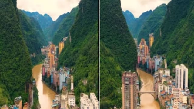 Inside China’s Yanjin County, The Narrowest City In The World - News18