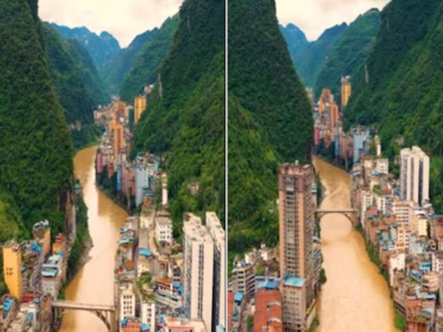 Inside China’s Yanjin County, The Narrowest City In The World - News18