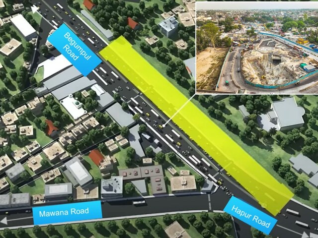 Begumpul RRTS Station In Meerut To Offer Both Namo Bharat And Metro ...