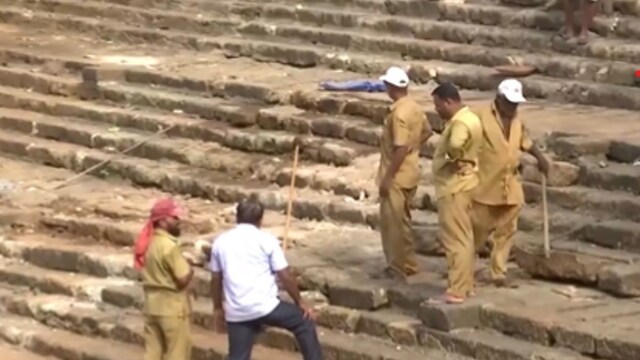 Mumbai: BMC Contractor Booked for 'Damaging' Banganga Steps, Repair ...