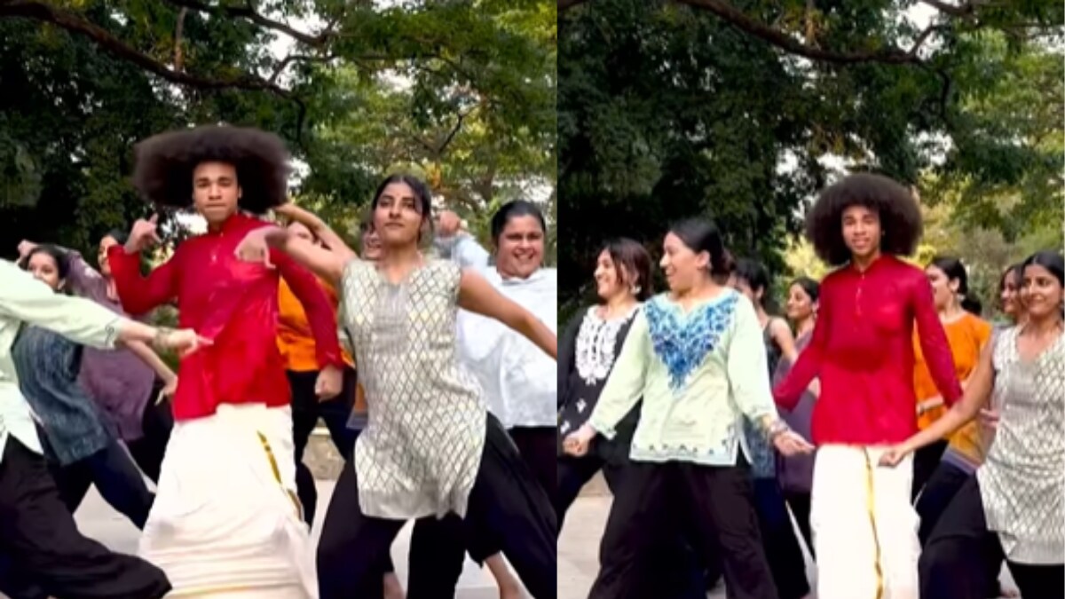 German Influencer Performing Kuthu Dance In This Energetic Video Is A ...