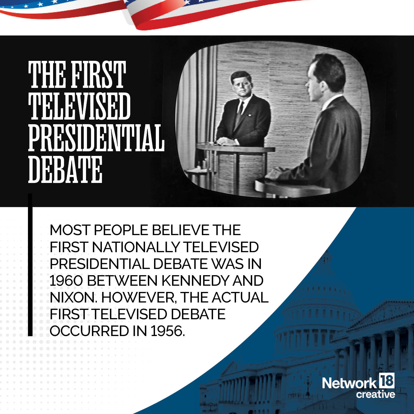 A Brief Visual History Of US Presidential Debates