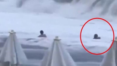 Caught On Cam: Young Woman In Russia’s Sochi Swept To Sea As Boyfriend ...