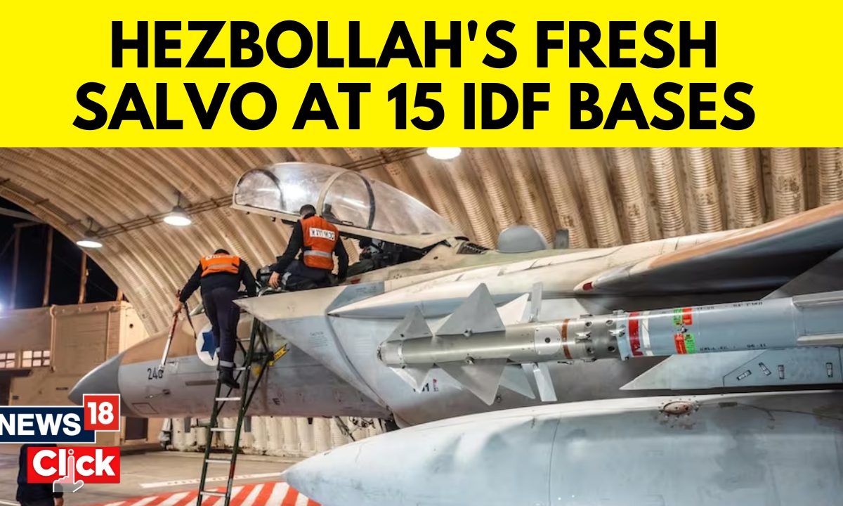 Hezbollah fires salvo of Katyusha & Falaq rockets at Israel bases - News18