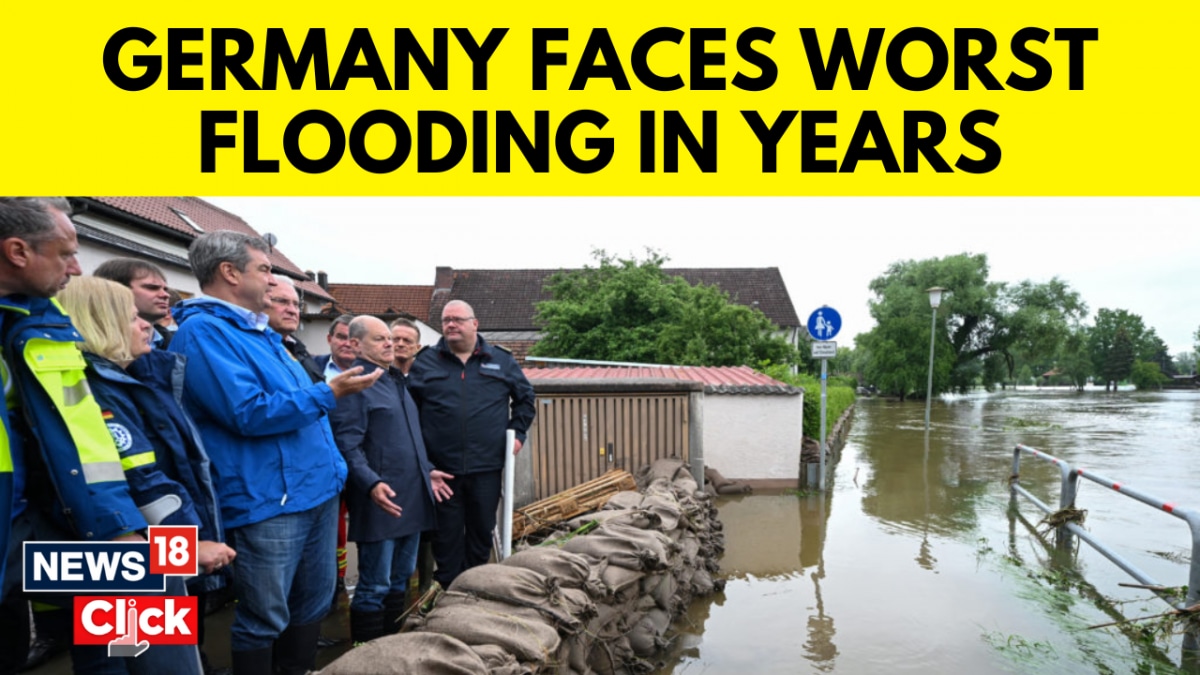 Flood waters continue to rise in parts of southern German - News18