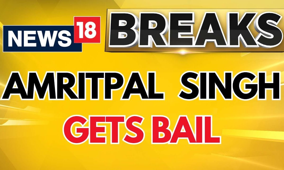 Amritpal Singh Bail | Jailed Khalistan Sympathiser Amritpal Singh ...
