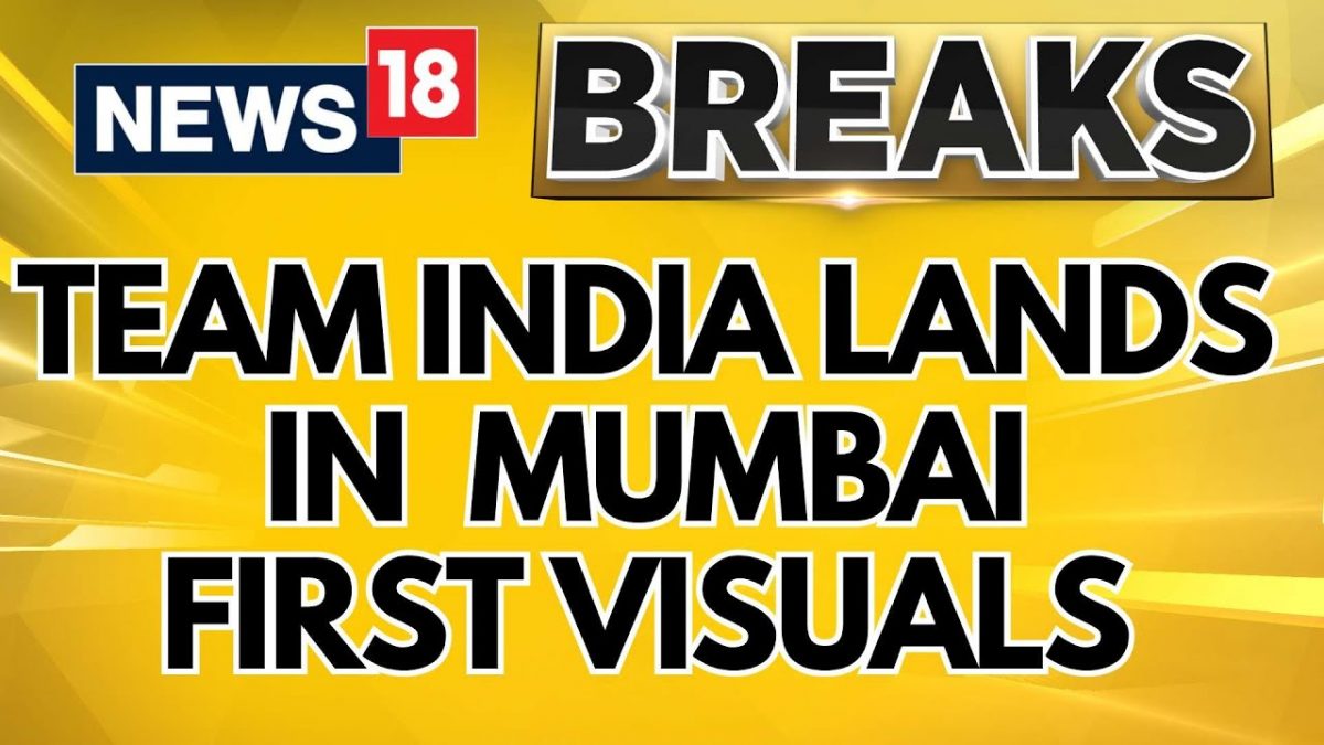 Team India Victory Parade | Glimpses Of Team India Coming Out Of Mumbai ...