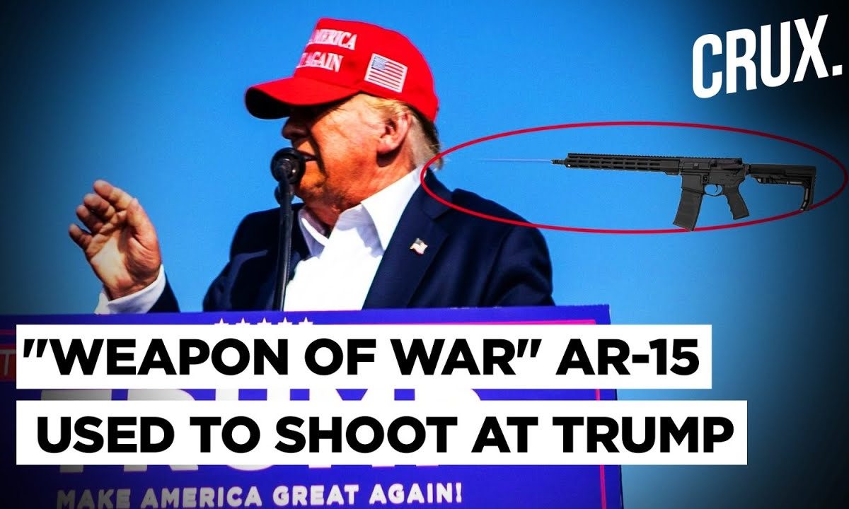 AR-15 Rifle Used In Trump Assassination Bid | What Makes It America's ...