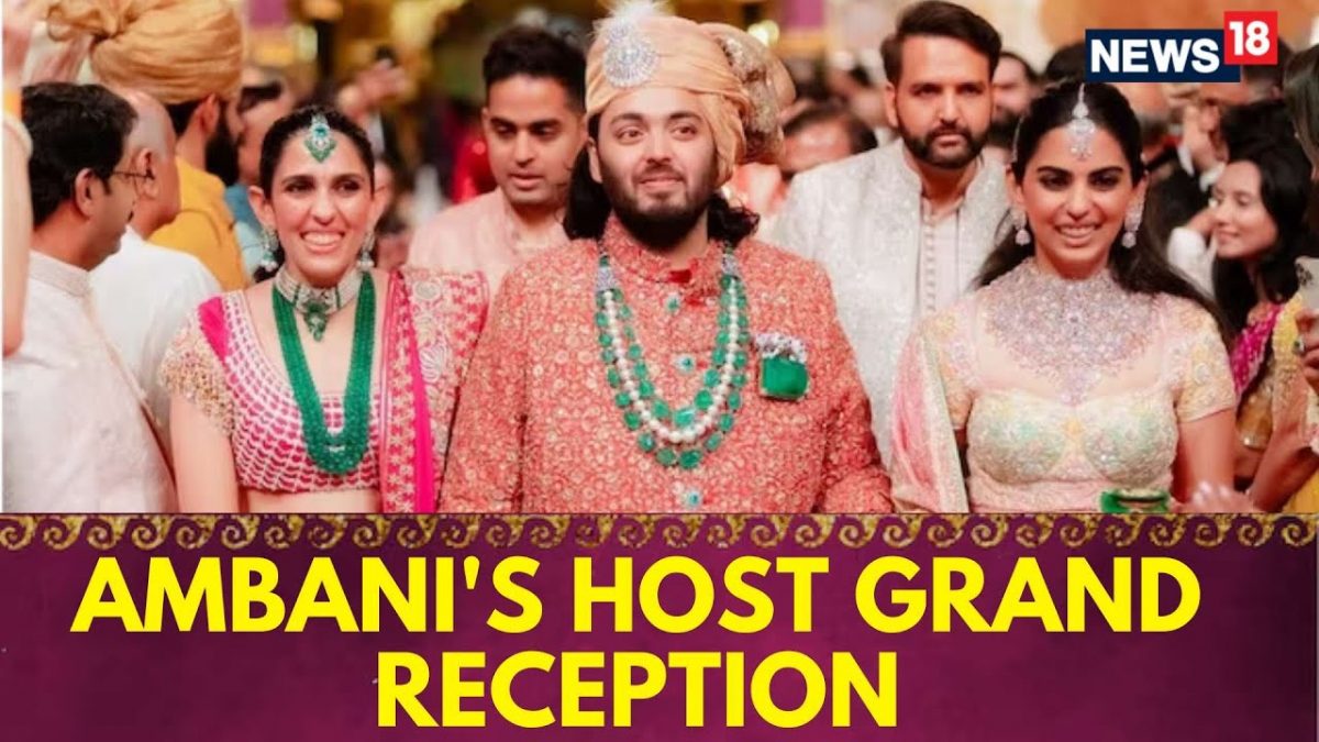 Anant Radhika Wedding | Anant -Radhika Merchant Wedding Reception ...