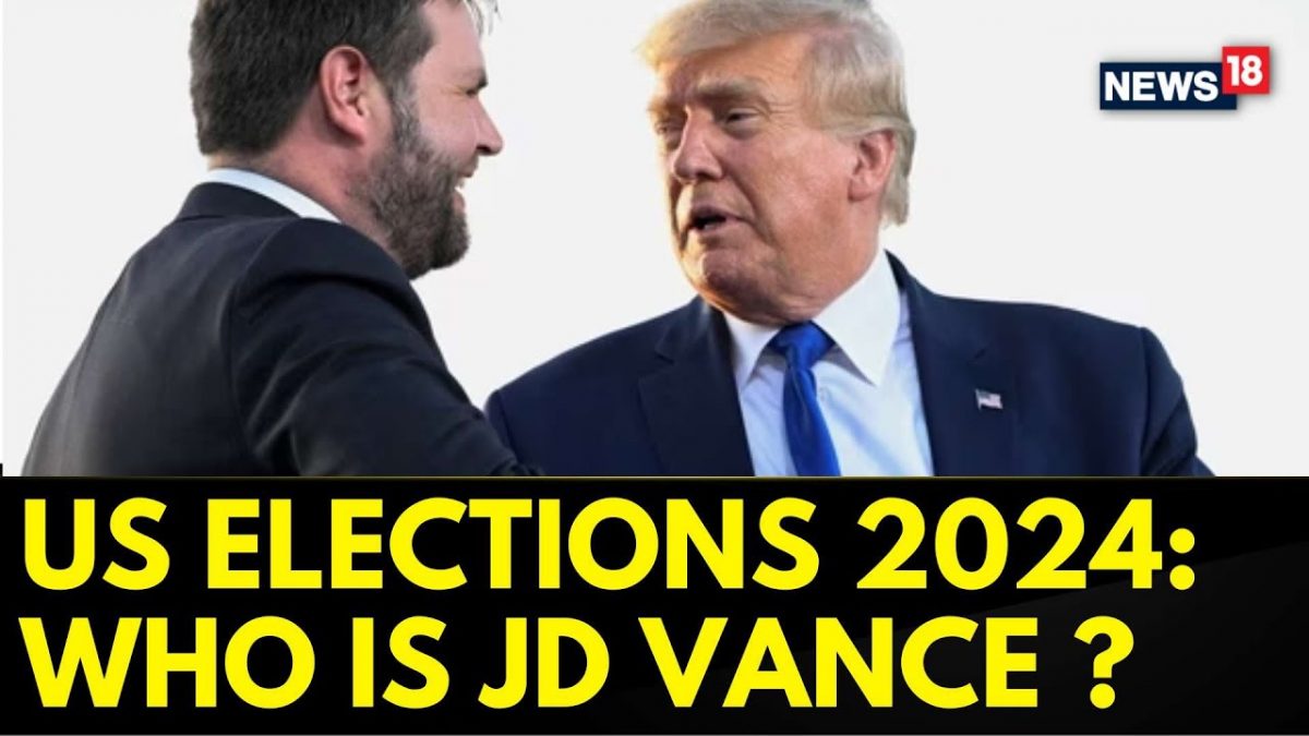 US Elections 2024 | Who is JD Vance? Donald Trump's Pick for Republican ...