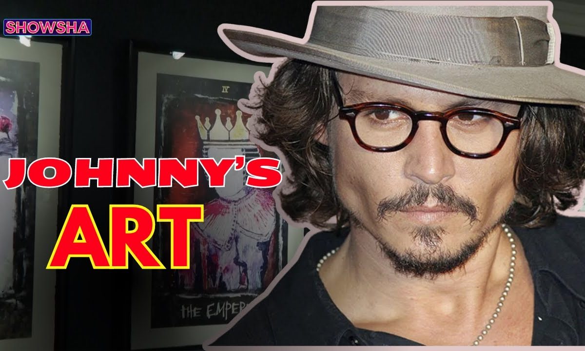 Johnny Depp's New Art Collection Inspired By Ex-Partner Vanessa Paradis ...