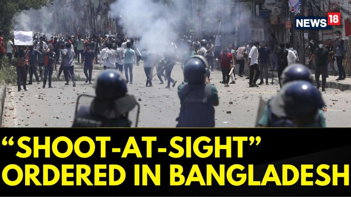 Bangladesh Protests News Today | Bangladesh Gives "Shoot-on-sight ...
