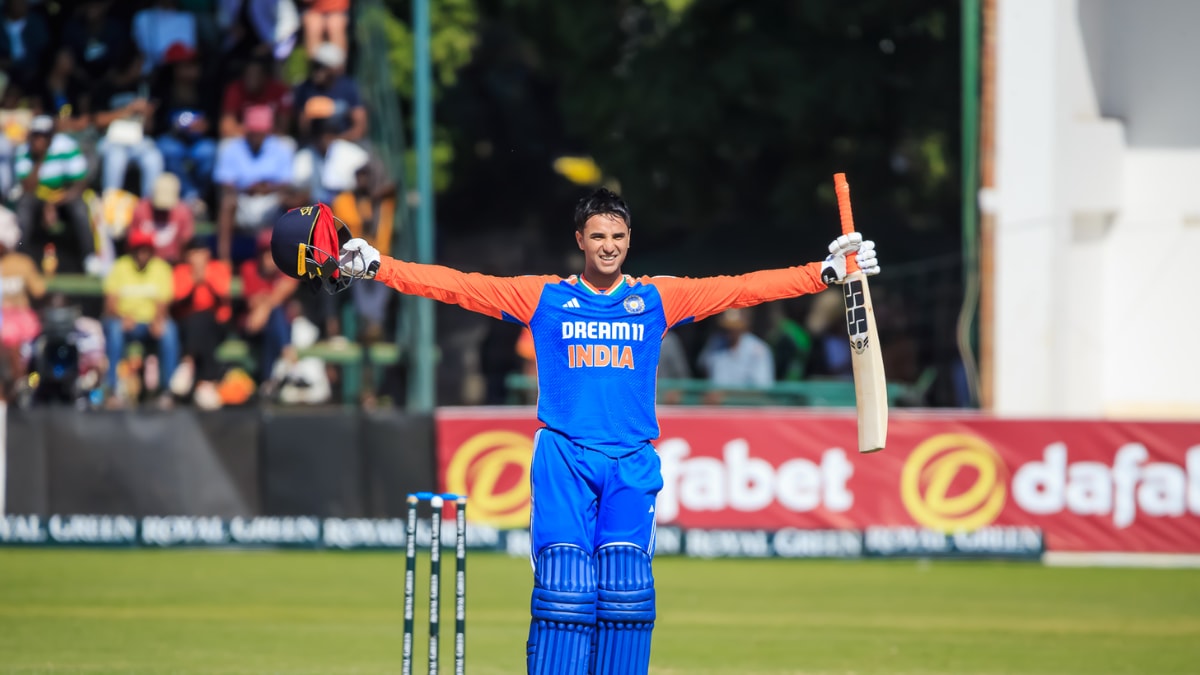 Abhishek Sharma Lights Up Harare with His Maiden International Ton ...