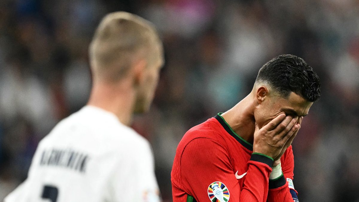 Cristiano Ronaldo Reduced to Tears After Crucial Extra-Time Penalty ...