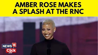 Amber Rose endorses Donald Trump At RNC - News18