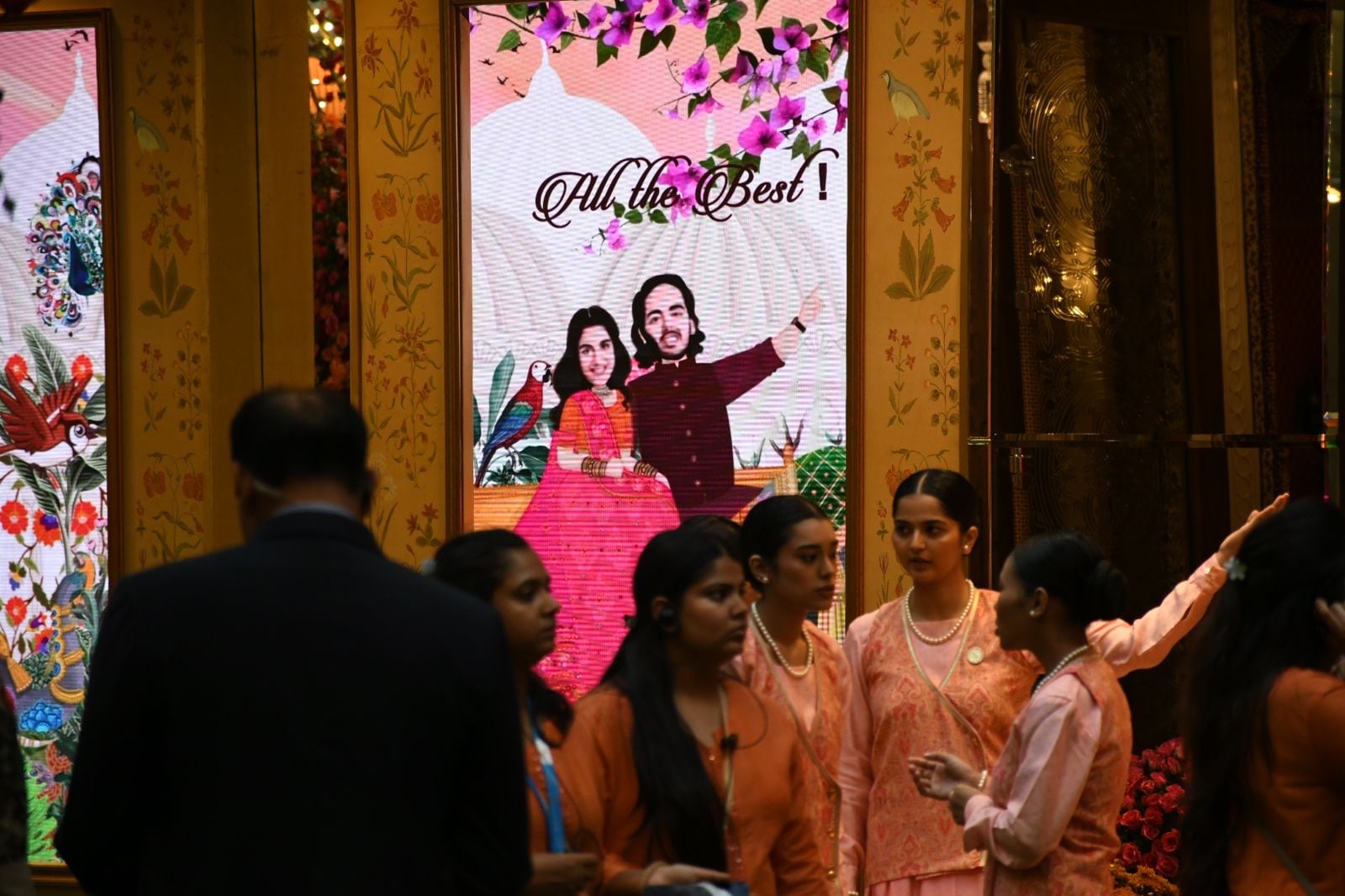 Inside Photos of Anant Ambani And Radhika Merchant's Mameru Ceremony at ...