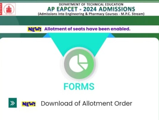 AP EAMCET 2024 Counselling Live Updates: Round 1 Seat Allotment Results ...
