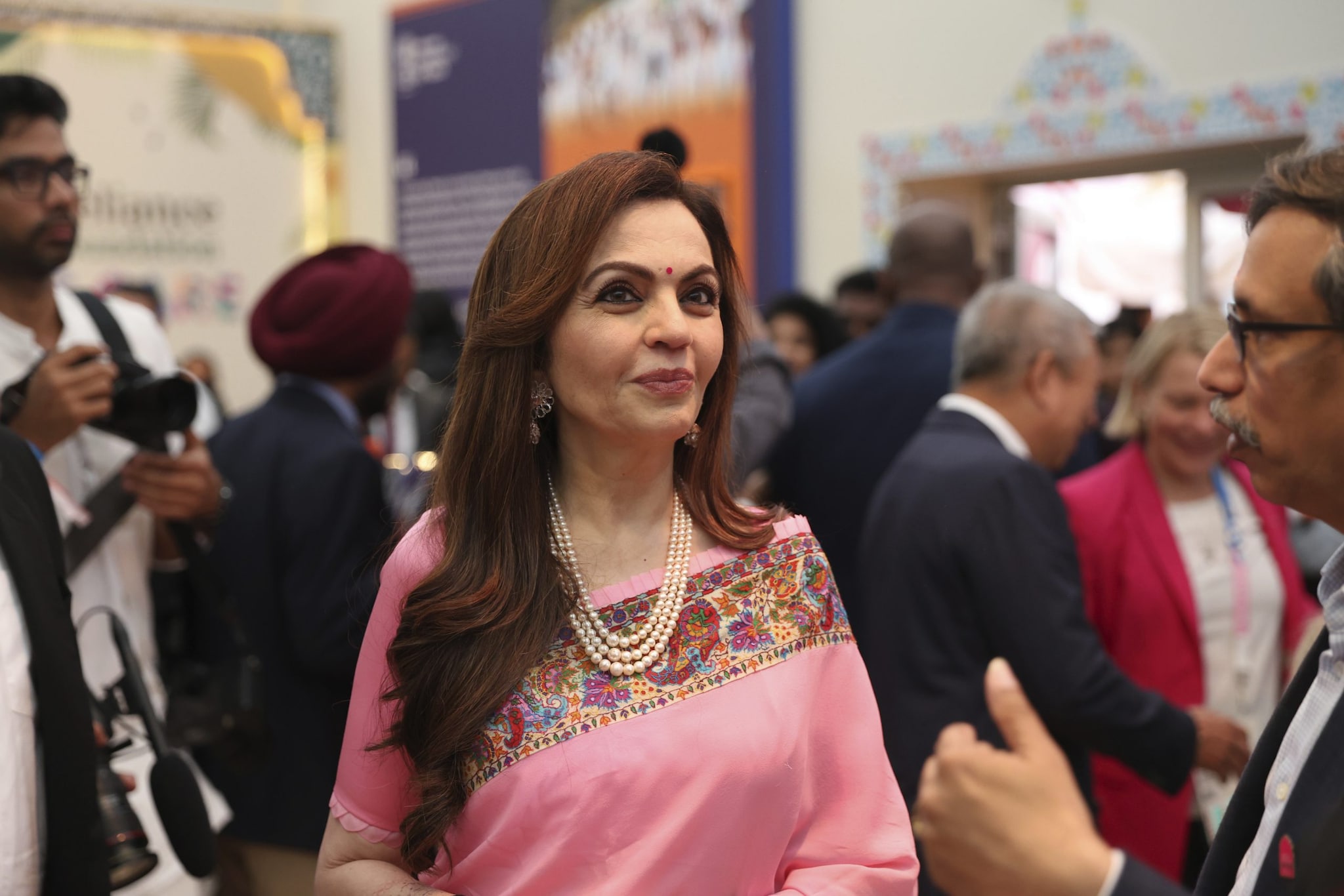 Paris 2024: IOC Member Nita Ambani Inaugurates India House Near Parc de ...