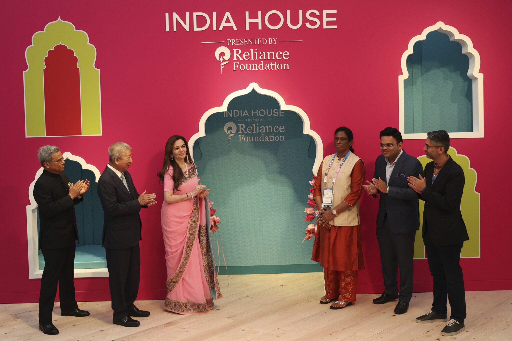 Paris 2024: IOC Member Nita Ambani Inaugurates India House Near Parc de ...