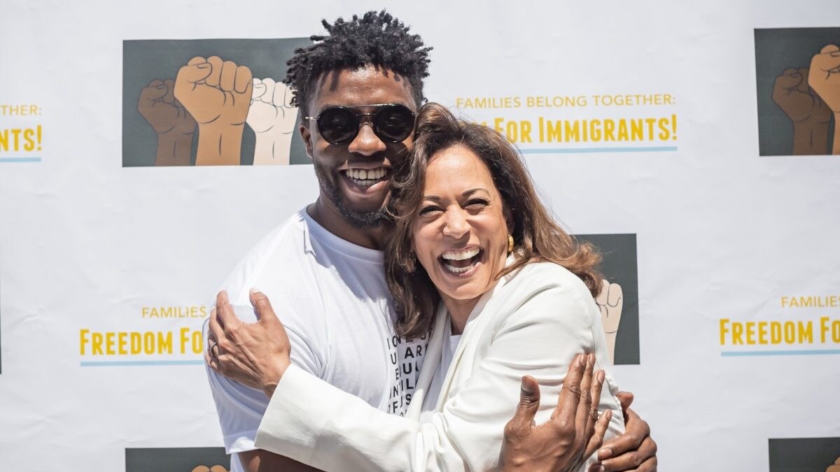 Black Panther Star Chadwick Boseman's LAST Tweet for Kamala Harris Goes ...