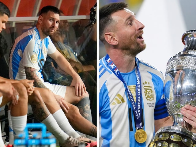 Lionel Messi Crying in Pain to Tears of Joy as Argentina Win Record ...