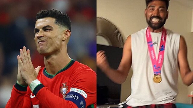 ‘Real Fanboy:’ Internet Reacts To Mohammed Siraj Celebrating Cristiano ...