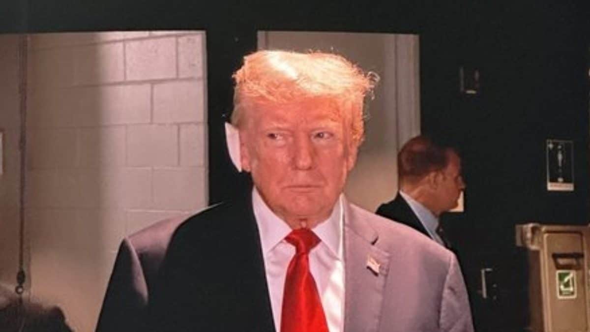 Donald Trump's First Public Appearance After Shooting Incident With ...