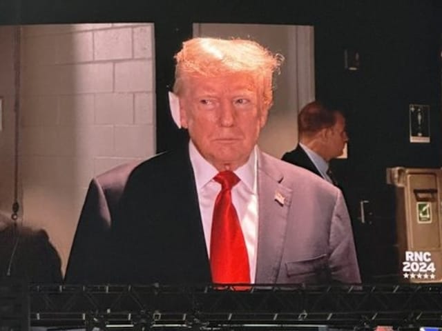 Donald Trumps First Public Appearance After Shooting Incident With