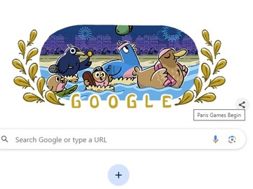 Google Kicks Off Paris Olympics 2024 with a Playful Doodle! - News18