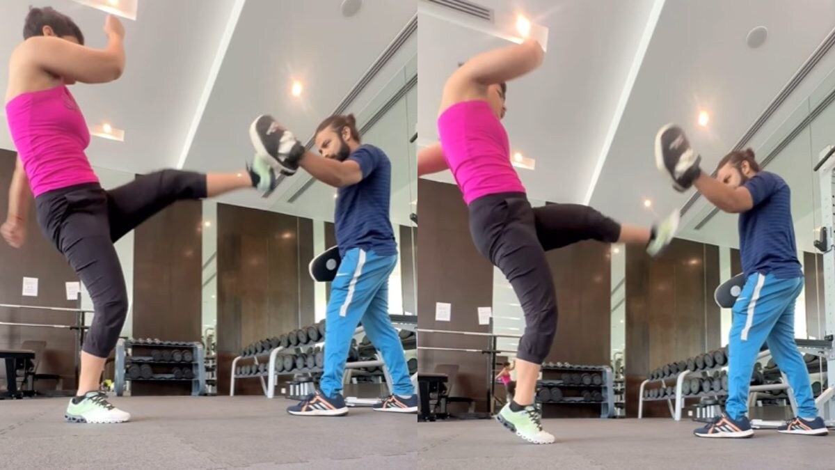 Hina Khan Drops Video Of Rigorous Workout Amid Ongoing Breast Cancer ...