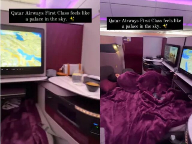 Video Of Qatar Airways' First-class Services Leaves Internet Impressed - News18