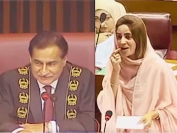 Video Of Politician Zartaj Gul Asking Pakistan Assembly Speaker To Stop ...