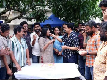 Dileep's Next Completes 65 Days Of Shoot. Crew Celebrates On The Sets ...