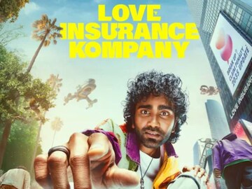 First Look Poster Of Pradeep Ranganathan-starrer Love Insurance Kompany Out - News18