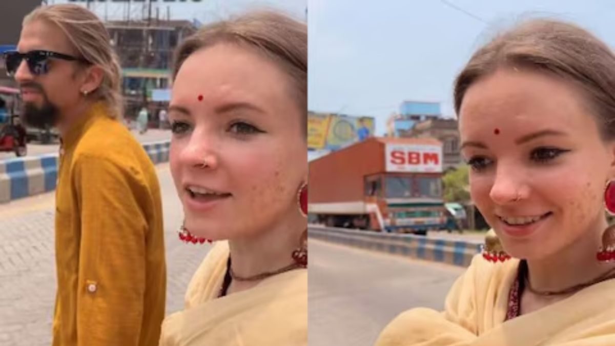 Why This Video Of Foreign Couple Crossing Road In India Is Viral ...
