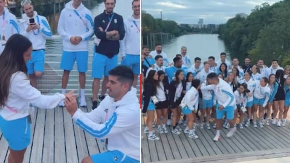 Argentina Athlete Couple Steals The Show With Romantic Proposal At ...