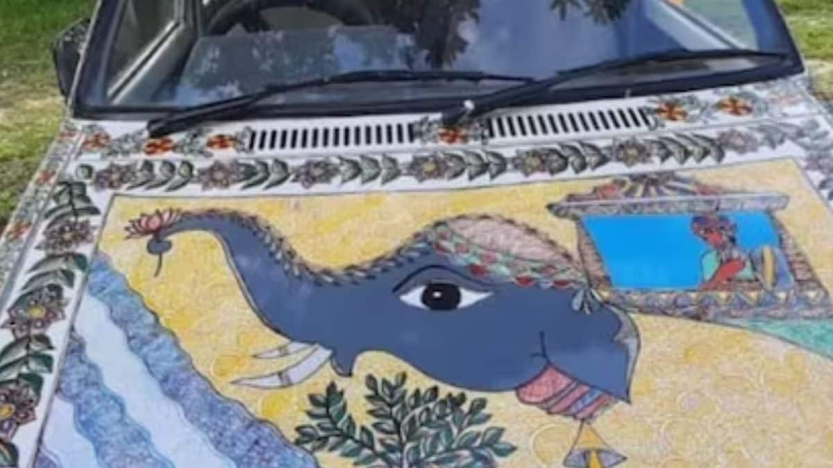 Meet This Bihar Artist Who Started The Mithila Painted Car Trend ...