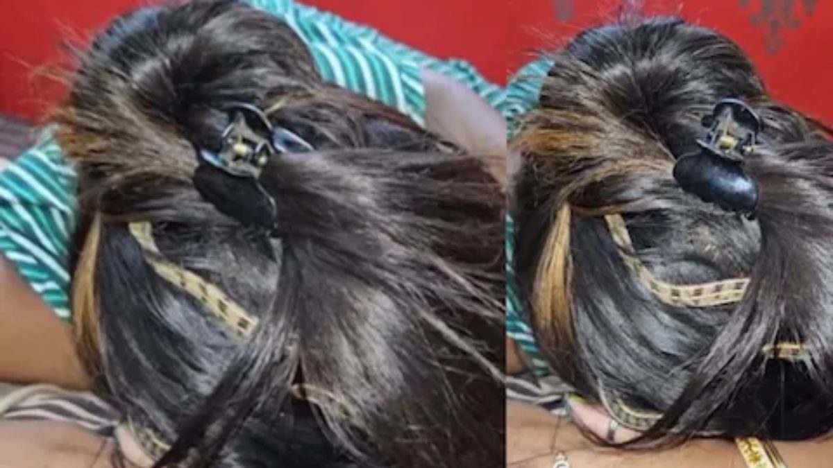 Watch: Snake Crawls Through Sleeping Woman's Hair | Viral News - News18
