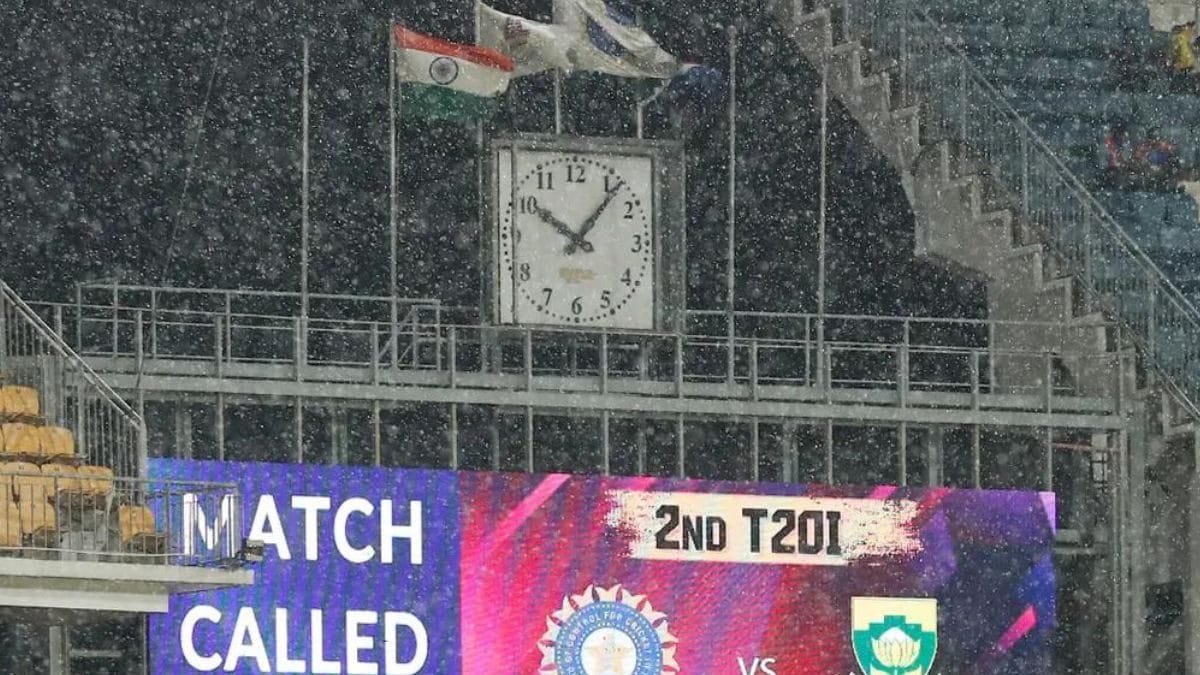 INDW vs SAW 2nd T20I: Match Abandoned Due to Persistent Rain | Cricket ...