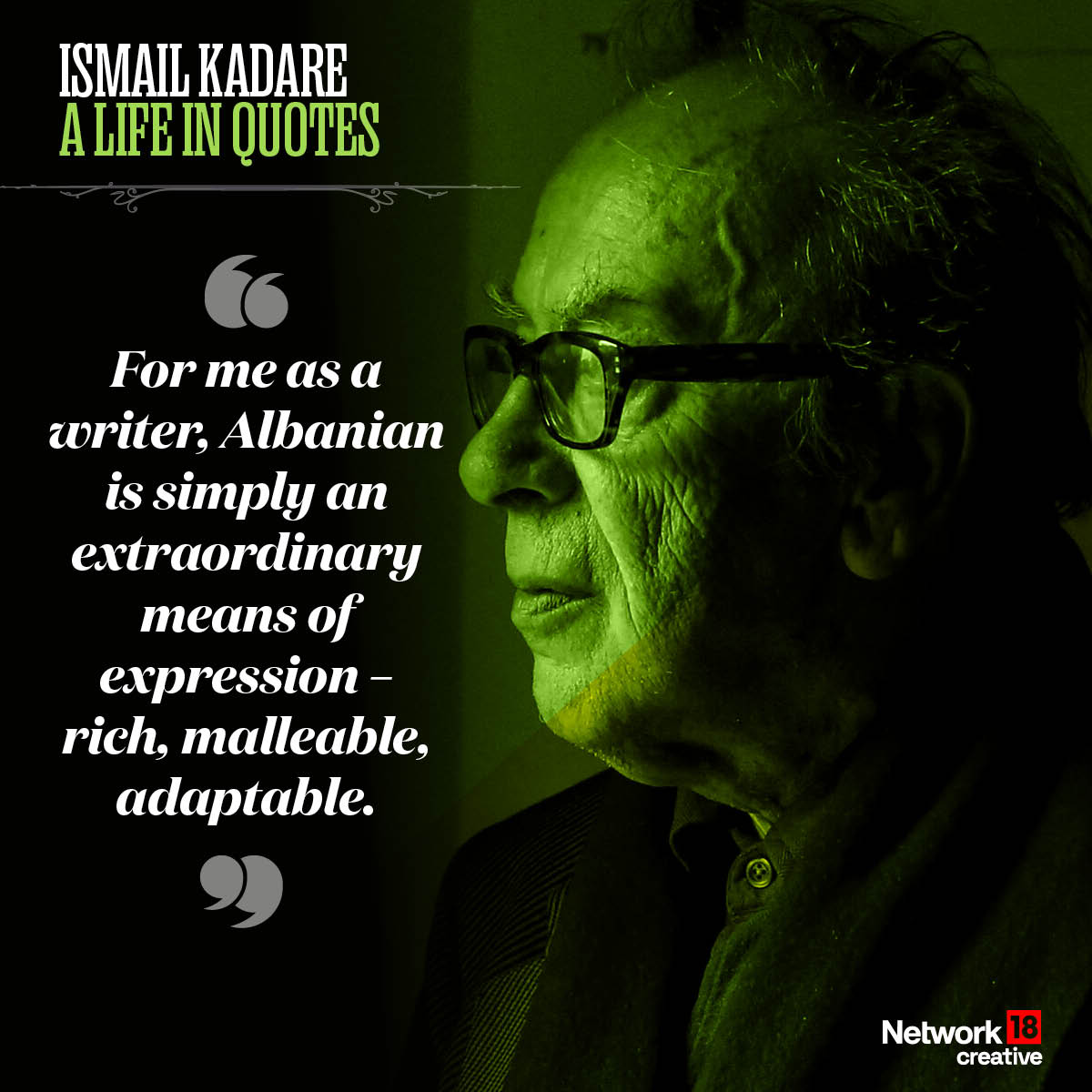 Ismail Kadare: A Visual Story Exploring The Life Of An Albanian ...